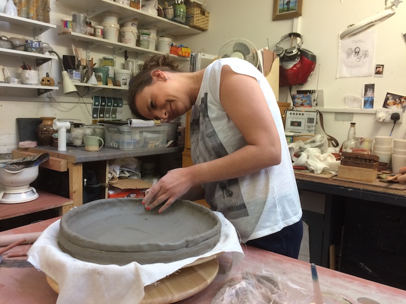 Coiling – Suzette Knight Ceramics – Handmade Contemporary Ceramics